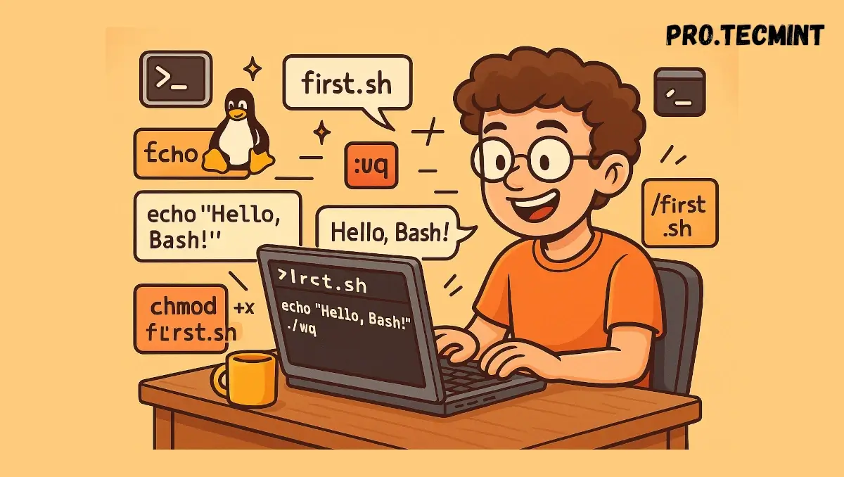 How to Write and Run Your First Bash Script in Linux