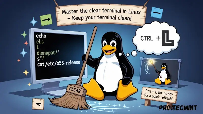 How to Use the clear Command in Linux