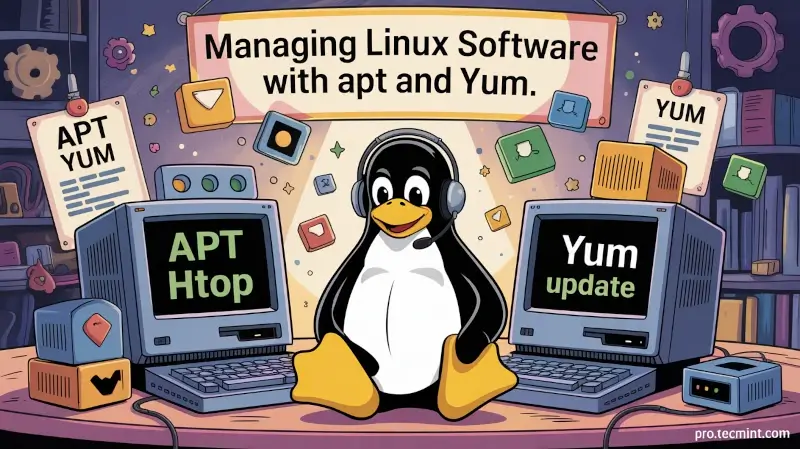 How to Manage Linux Software Using APT and YUM
