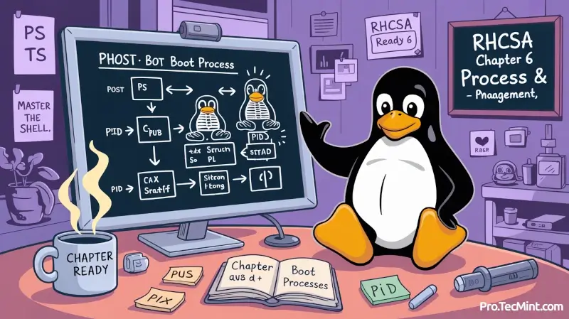 Chapter 6: Learn Linux Boot and Process Management on RHEL