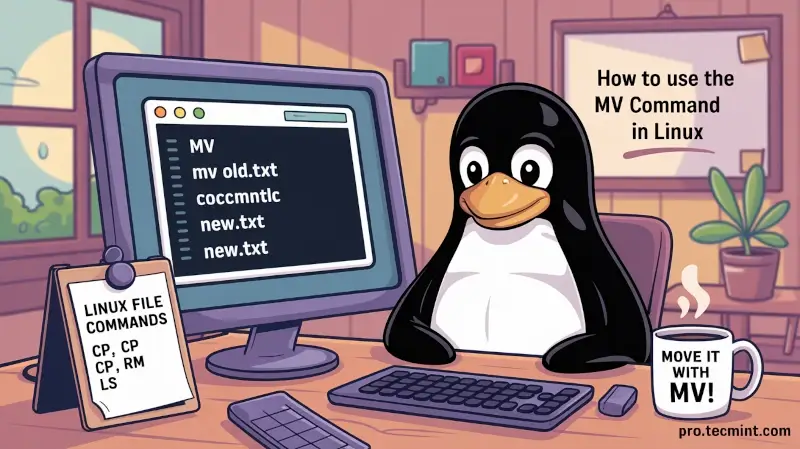 How to Move and Rename Files in Linux