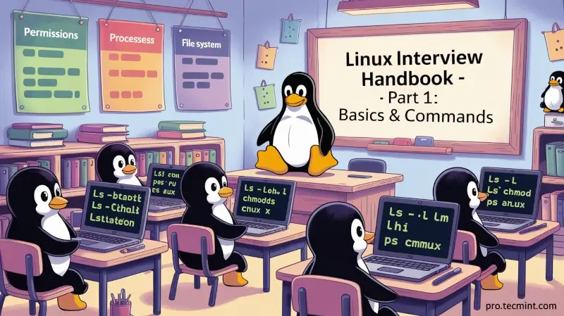 Part #1: Basics, Commands, and Process Management (1-28 Questions)