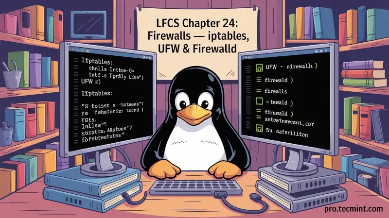 Chapter 24: The Firewall - iptables, ufw, and firewalld