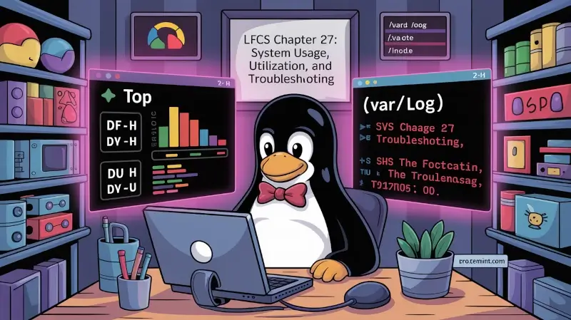 Chapter 27: System Usage, Resource Monitoring, and Log Analysis