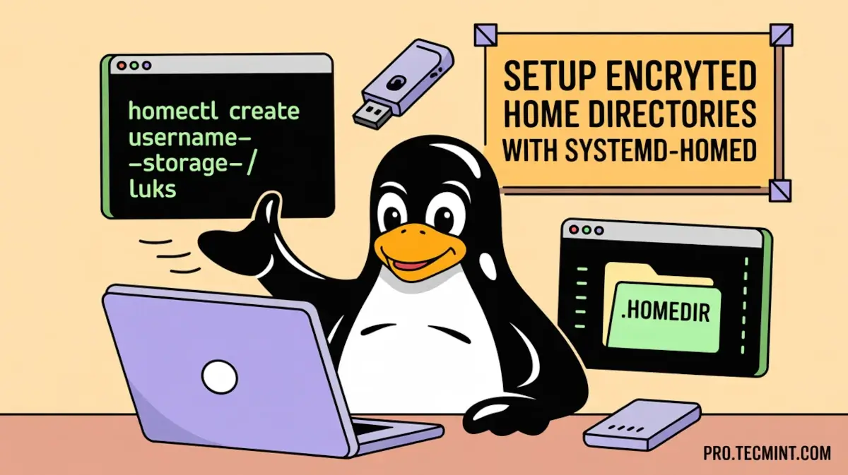 How to Use systemd-homed for Encrypted User Homes on Linux