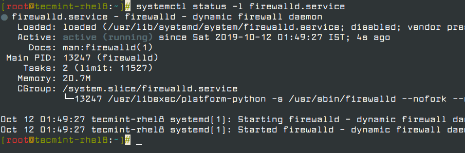 Chapter 12: How to Use Firewalld and IPtables on RHEL