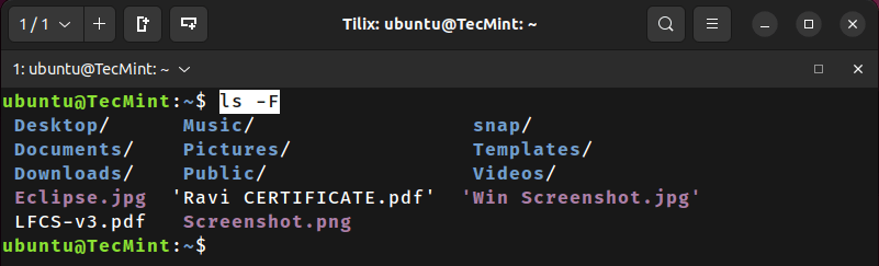 20 Useful ls Command Examples in Linux