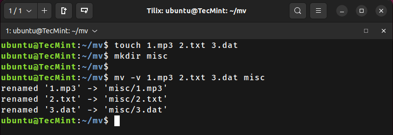 How to Move and Rename Files in Linux