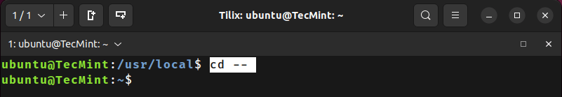 15 Useful cd Command Examples in Linux