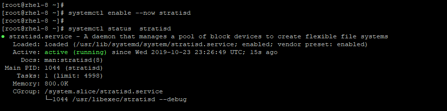 Chapter 14: How to Install and Configure Stratis on RHEL